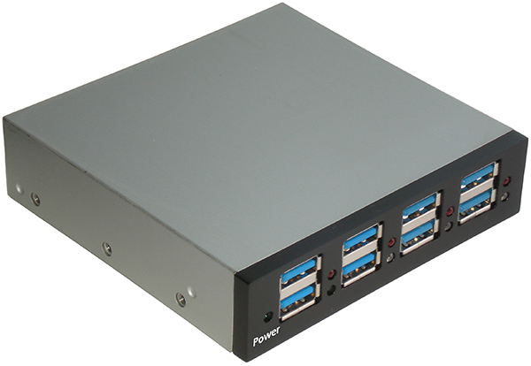 Buy Astrotek 3.5in Front Bay USB 3.0 8 Port Hub [AT-FBU3H8] | PC Case ...