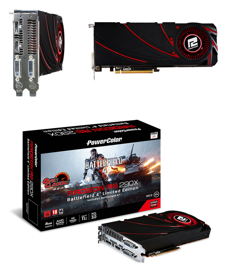 Buy PowerColor Radeon R9 290X 4GB BF4 Bundle [AXR9-290X-4GBD5] | PC ...