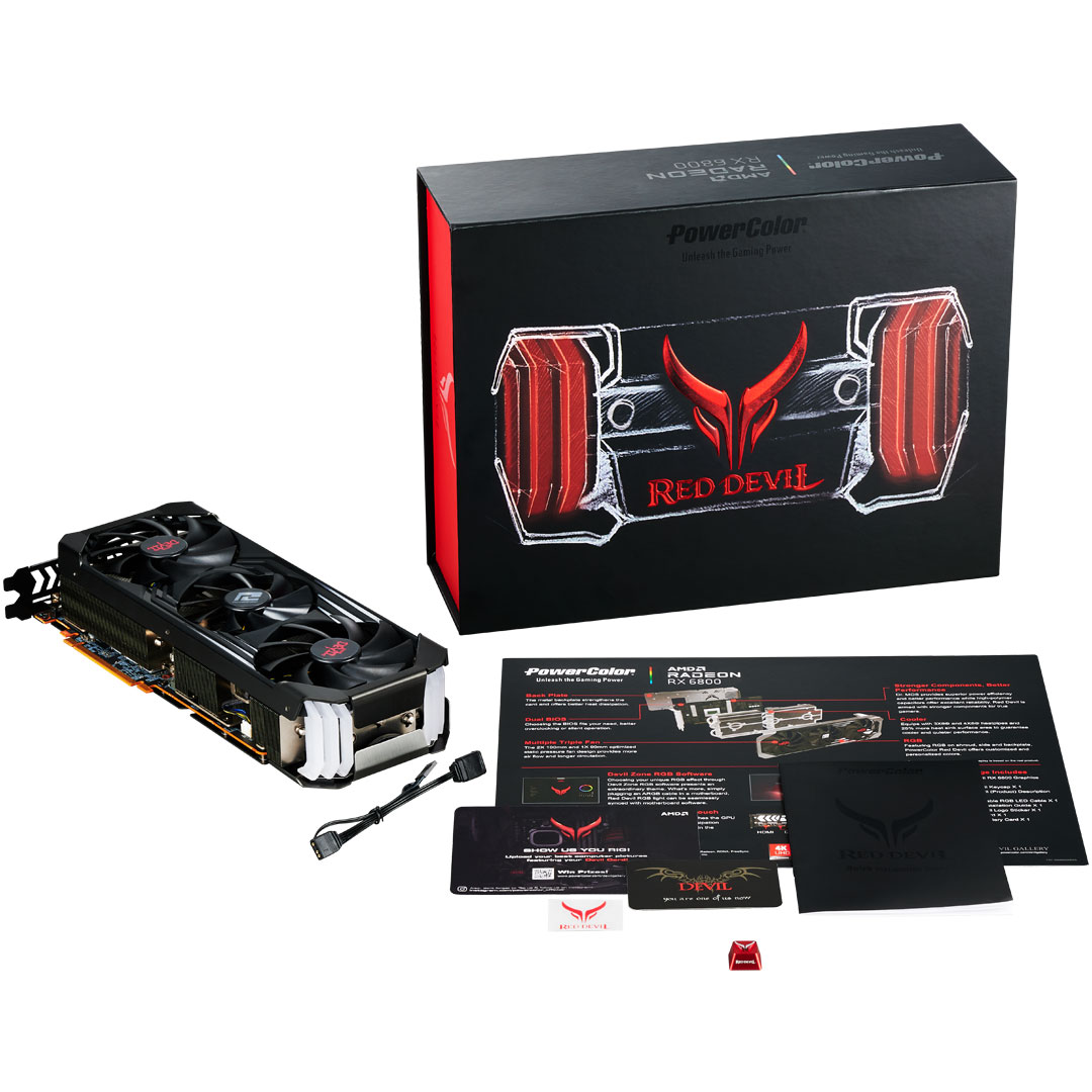 Buy PowerColor Radeon RX 6800 Red Devil Limited 16GB RDNA 2 [AXRX-6800 ...