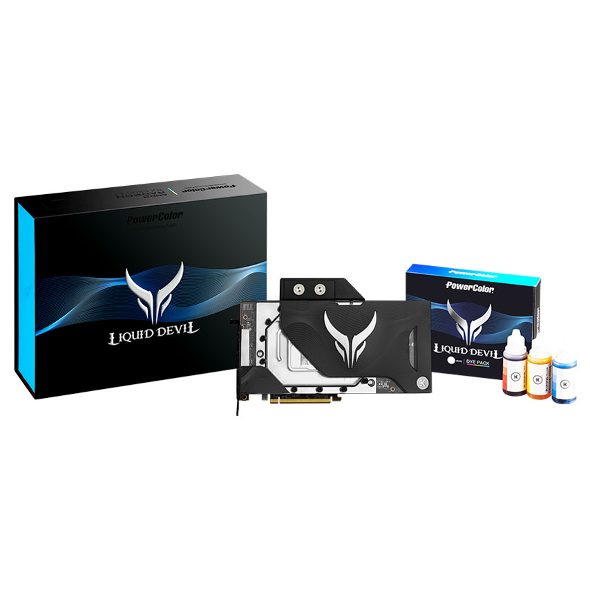 Buy PowerColor Radeon RX 6800 XT Liquid Devil 16GB RDNA 2 [AXRX-6800XT ...