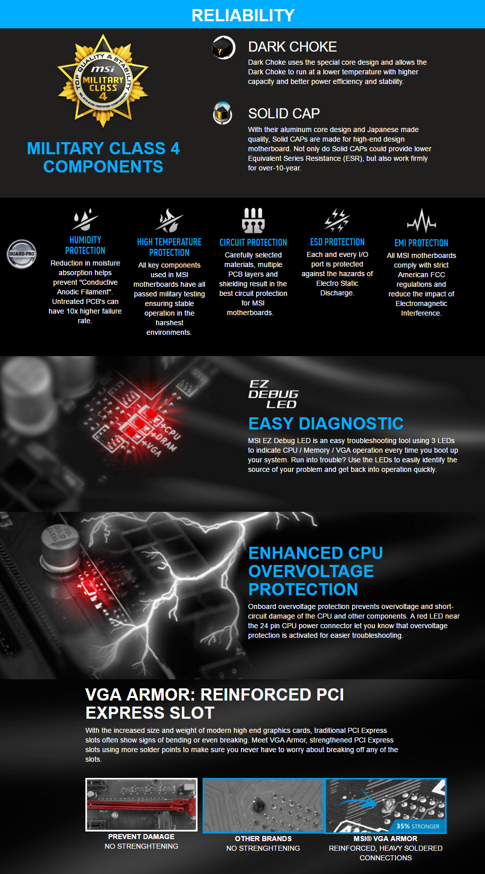 Buy MSI B150M PRO-VD Motherboard [B150M-PRO-VD] | PC Case Gear Australia