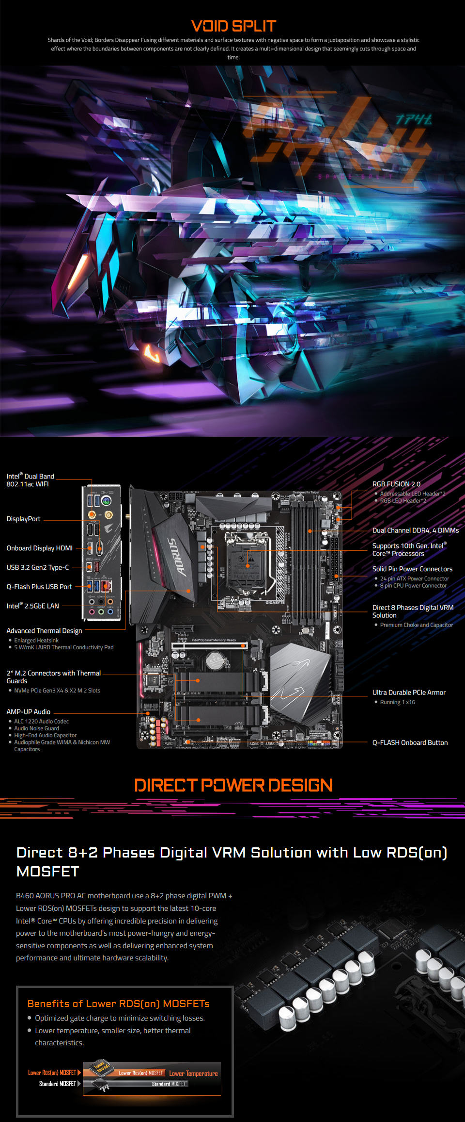 Buy Gigabyte B460 Aorus Pro AC Motherboard [B460-AORUS-PRO-AC] | PC ...