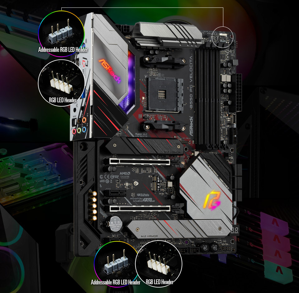 Buy ASRock B550 PG Velocita Motherboard [B550-PG-VELOCITA] | PC Case ...