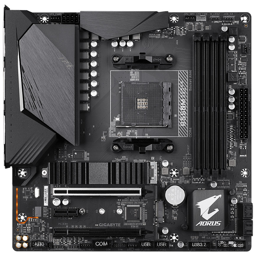 Buy Gigabyte B550M Aorus Pro Motherboard [B550M-AORUS-PRO] | PC Case ...