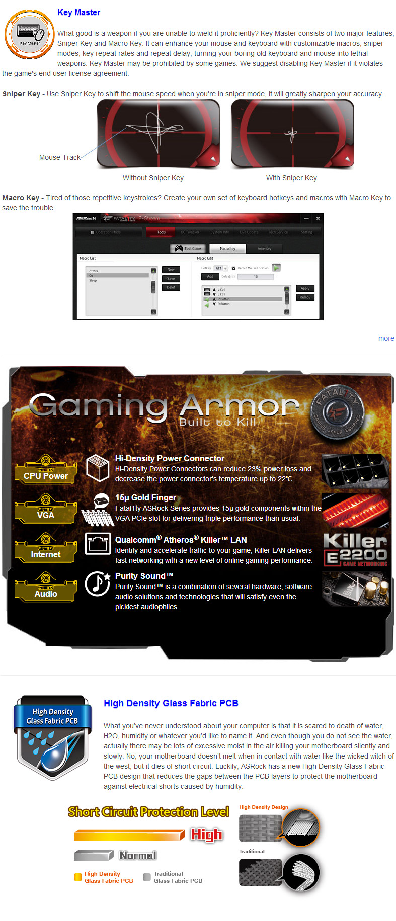 Buy ASRock Fatal1ty B85 Killer Motherboard [B85-KILLER] | PC Case Gear ...