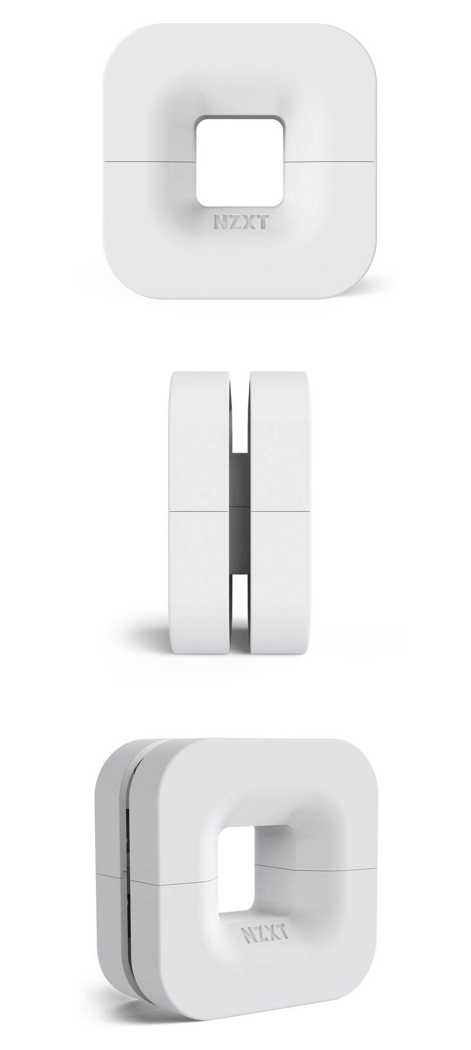 Buy NZXT Puck Magnetic Headset Mount White [BA-PUCKR-W1] | PC Case Gear ...