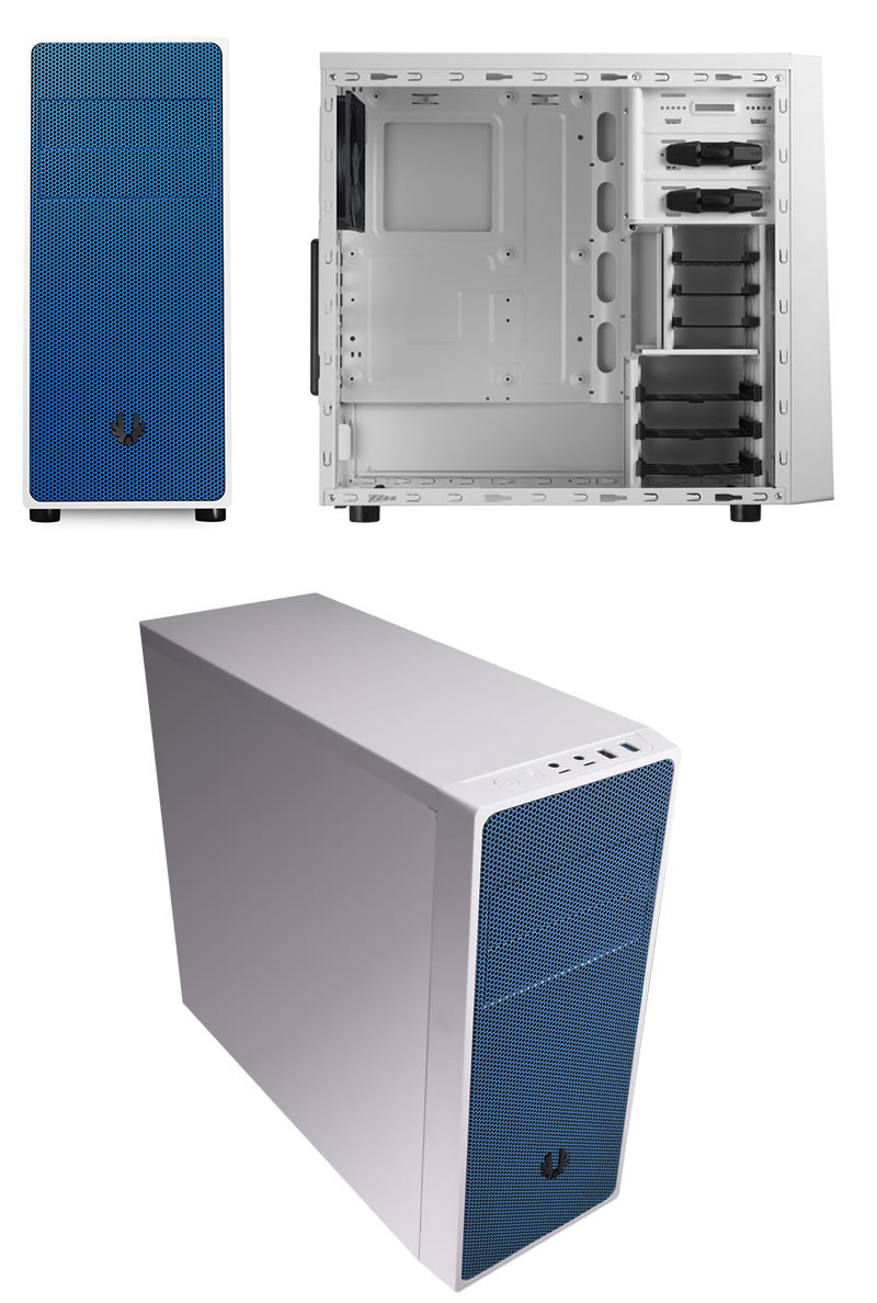 Buy BitFenix Neos Mid Tower Case White/Blue [BFC-NEO-100-WWXKB-RP] | PC ...