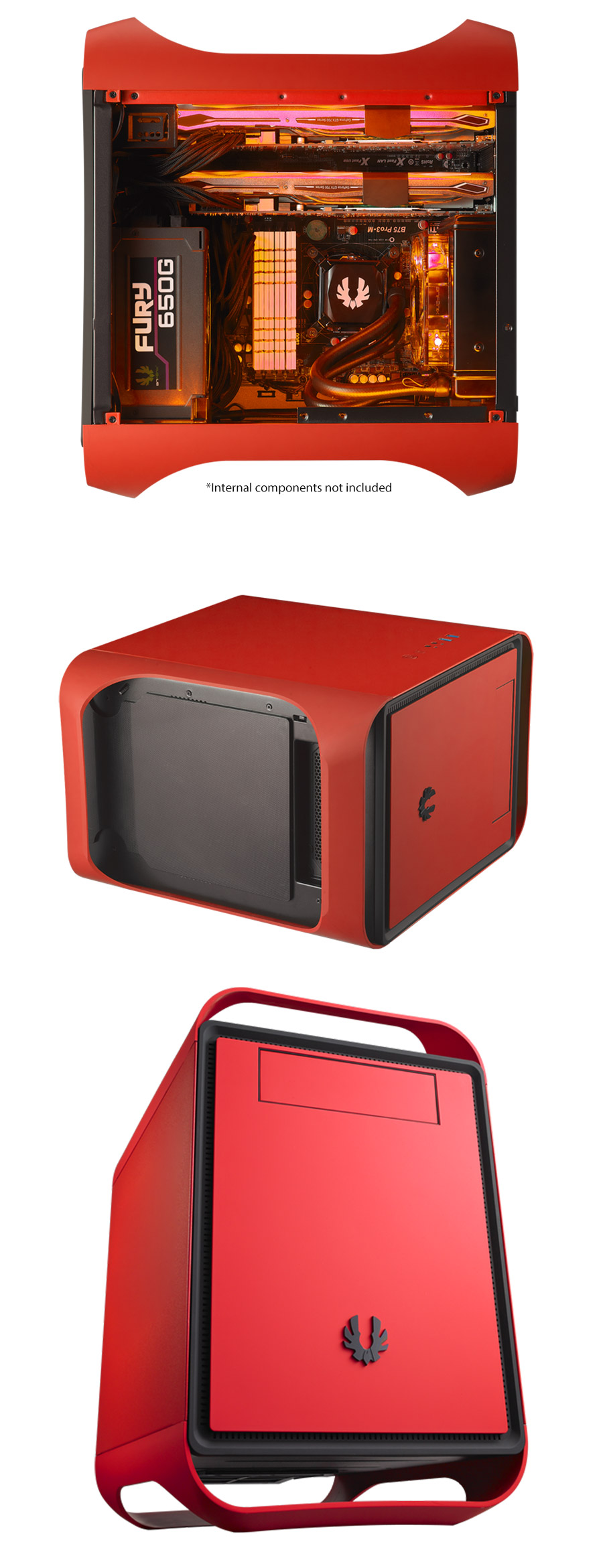 Buy BitFenix Prodigy M Case Red [CABF-PRO-M-RD] | PC Case Gear Australia