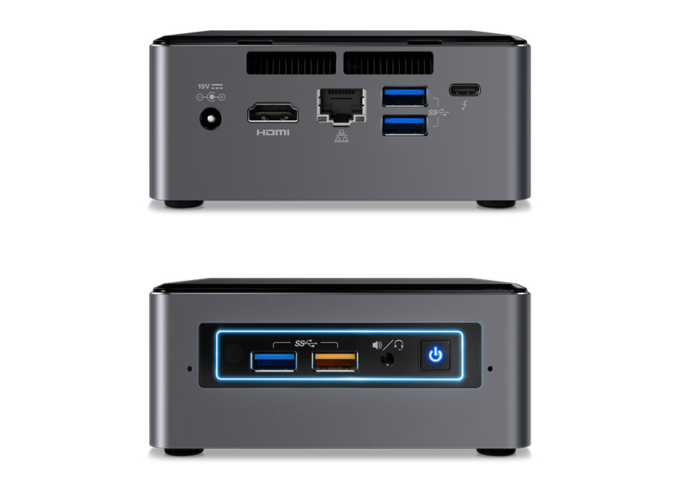 Buy Intel NUC 7 Enthusiast Core i7 Mini PC with Windows 10 [BOXNUC7i7BNHXG] | PC Case Gear Australia