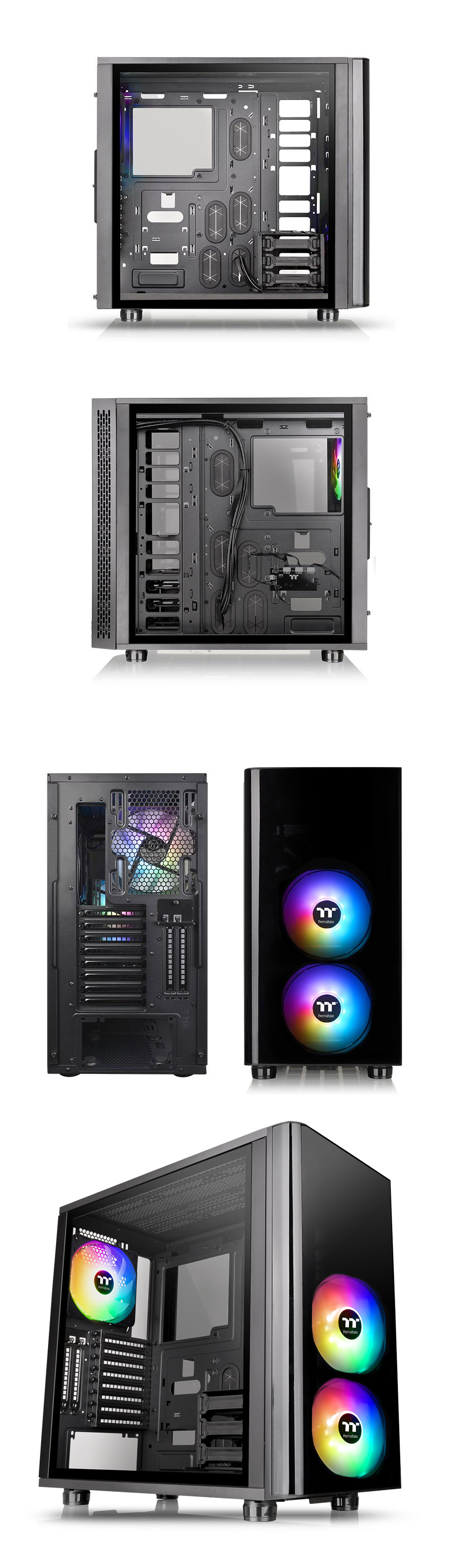 Buy Thermaltake View 31 Tempered Glass ARGB Edition Mid Tower Case [CA ...