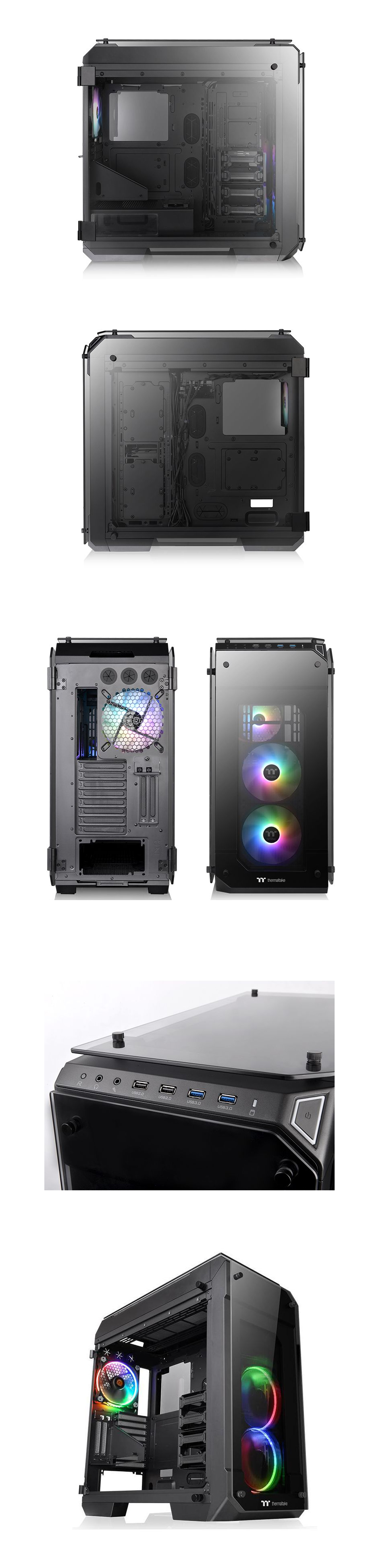 Buy Thermaltake View 71 TG ARGB Edition Full Tower Chassis [CA-1I7 ...