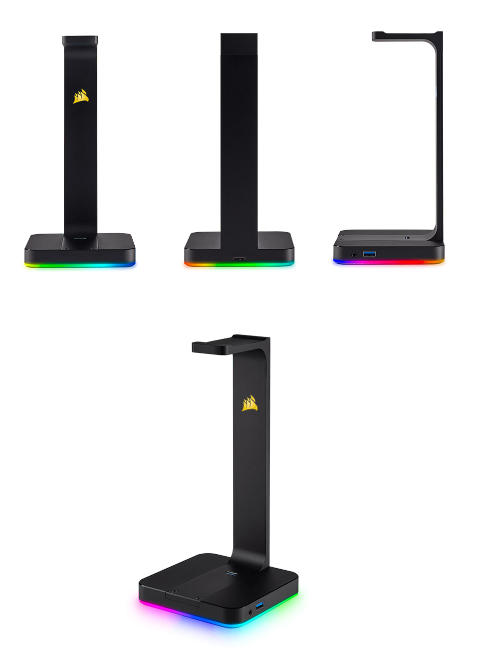Buy Corsair ST100 RGB Premium Headset Stand with 7.1 Surround DAC [CA ...