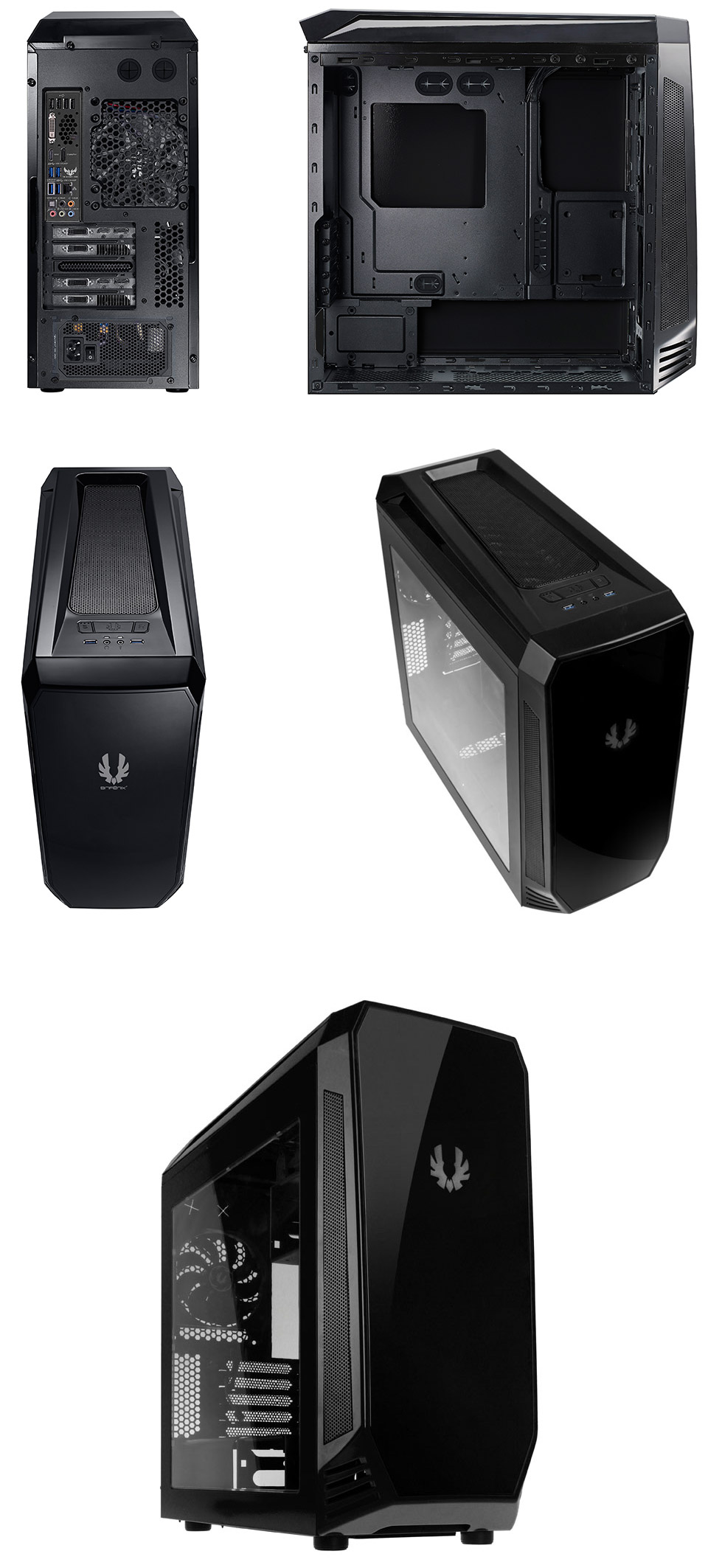 Buy BitFenix Aegis Case with Display Black [CABF-AEGIS-D-BK] | PC Case ...