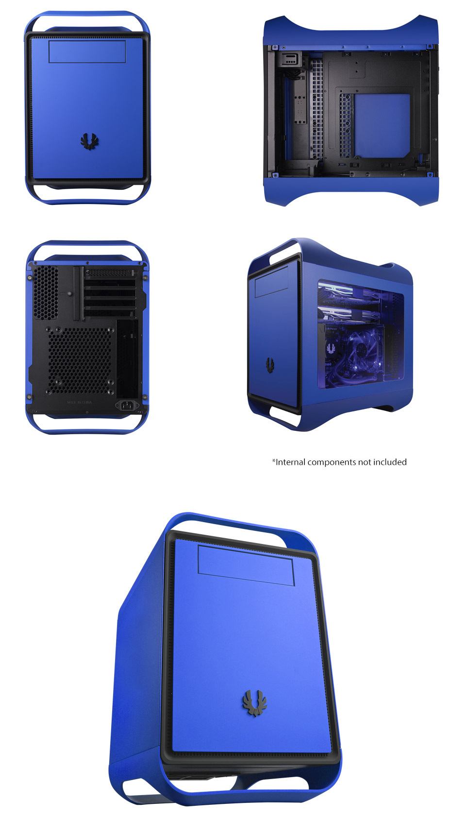 Buy BitFenix Prodigy M Case Blue with Window [CABF-PRO-M-BL-W] | PC ...