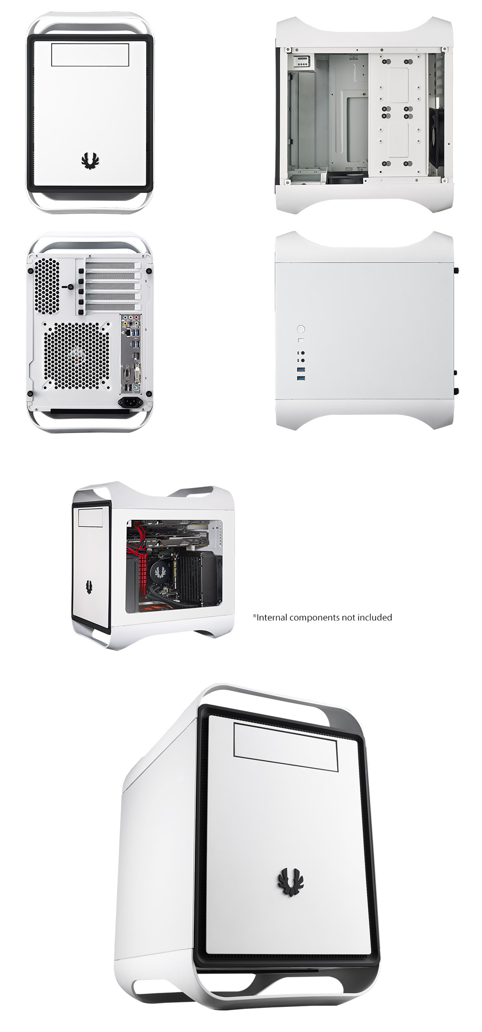 Buy BitFenix Prodigy M Case White with Window [CABF-PRO-M-WH-W] | PC ...