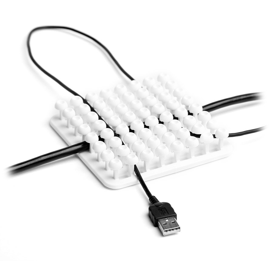 Buy Cablox Large White 2 Pack [CABLOXLGE-WHT] | PC Case Gear Australia