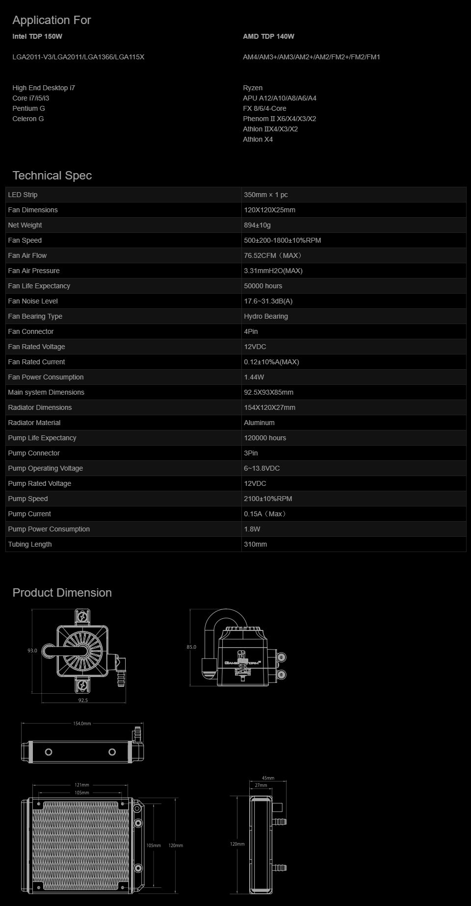 Buy Deepcool Gamer Storm Captain 120EX RGB AIO Liquid Cooler [CAPTAIN ...