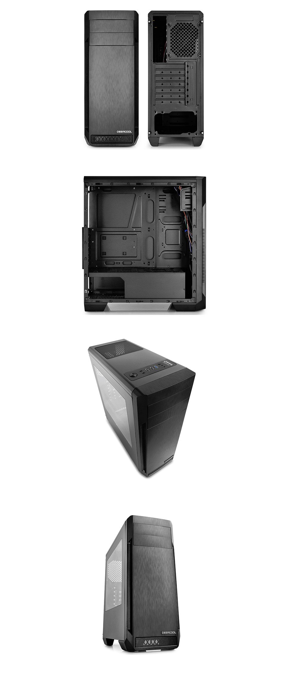 Buy Deepcool D-Shield Tower Case with Window [CASE-DSHIELD] | PC Case ...