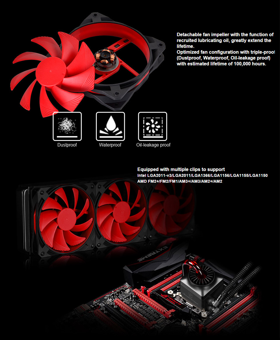 Buy Deepcool Gamer Storm Captain 360 AIO Liquid CPU Cooler [DP-GS-H12L ...