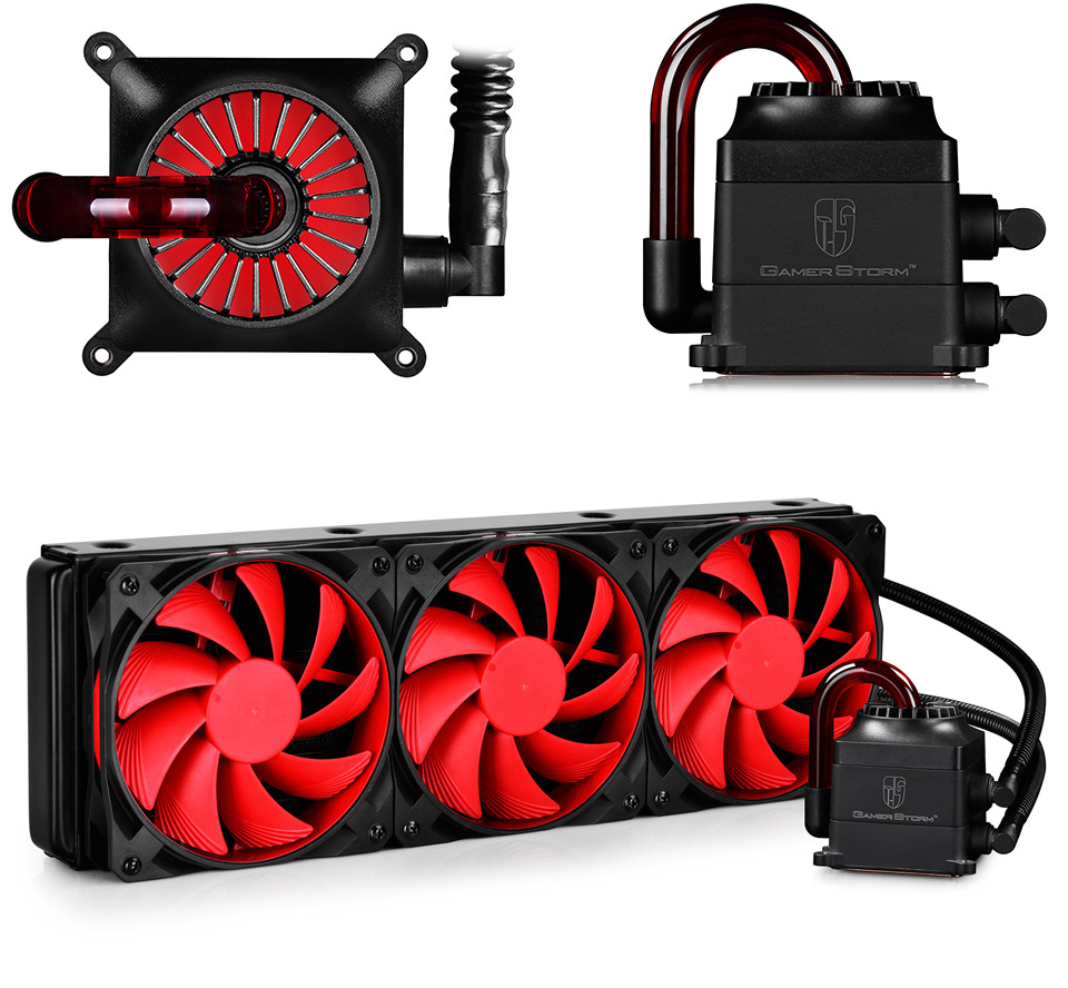 Buy Deepcool Gamer Storm Captain 360 AIO Liquid CPU Cooler [DP-GS-H12L ...
