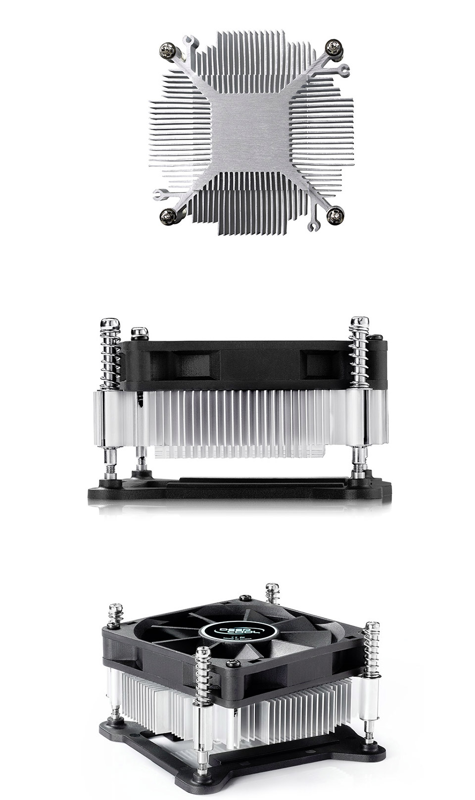 Buy Deepcool HTPC-11 Low Profile CPU Cooler [CFAN-HTPC11] | PC Case ...