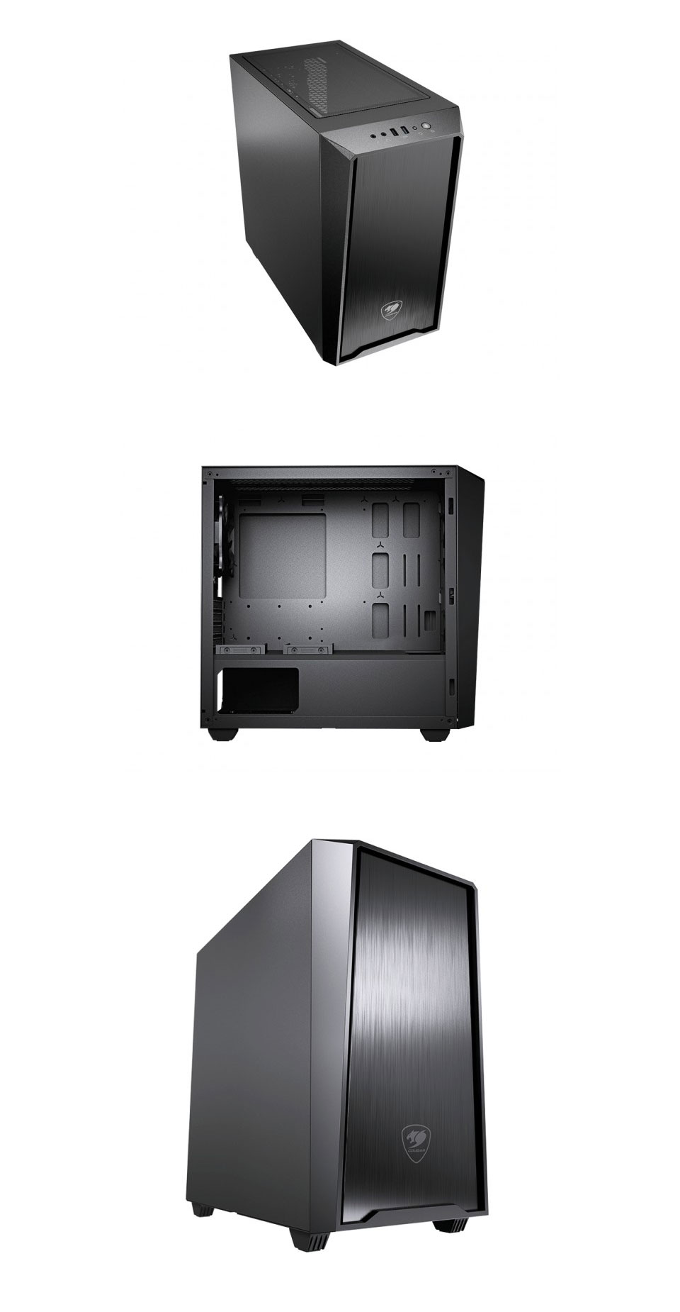 Buy Cougar MG130 Mini Tower Case [CGR-MG130] | PC Case Gear Australia