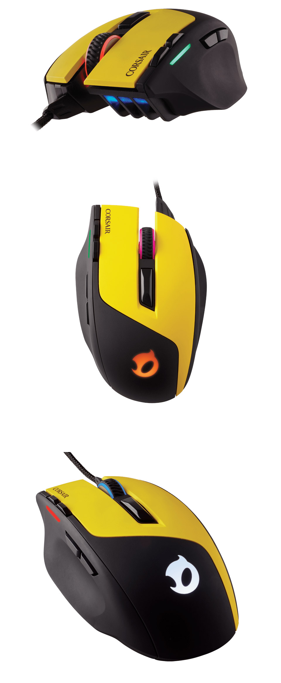 Buy Corsair Gaming Sabre RGB Laser Mouse Dignitas Edition [CH-9000225 ...