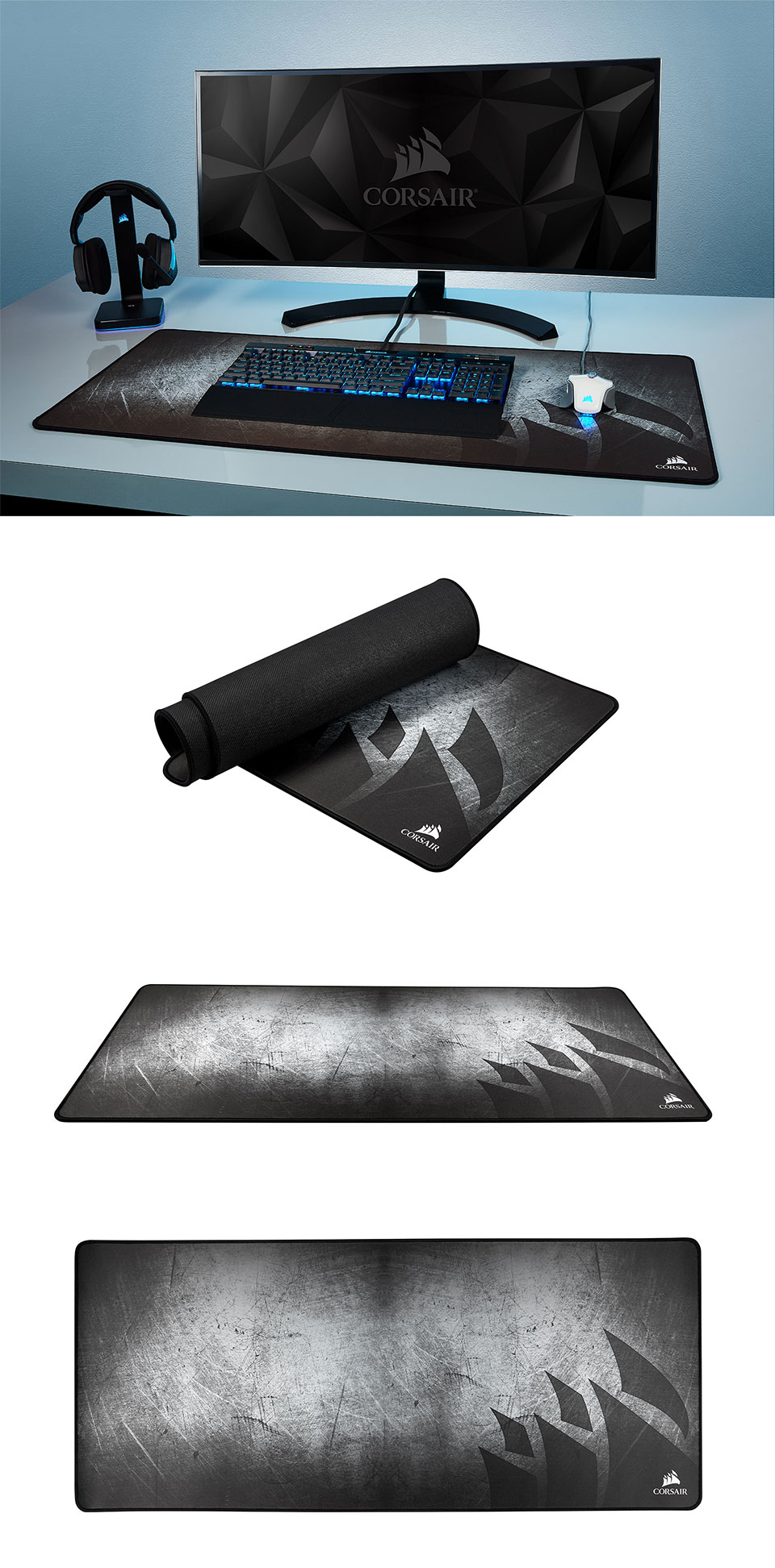 Buy Corsair Gaming MM350 Mouse Mat Extended XL [CH-9413571-WW] | PC ...