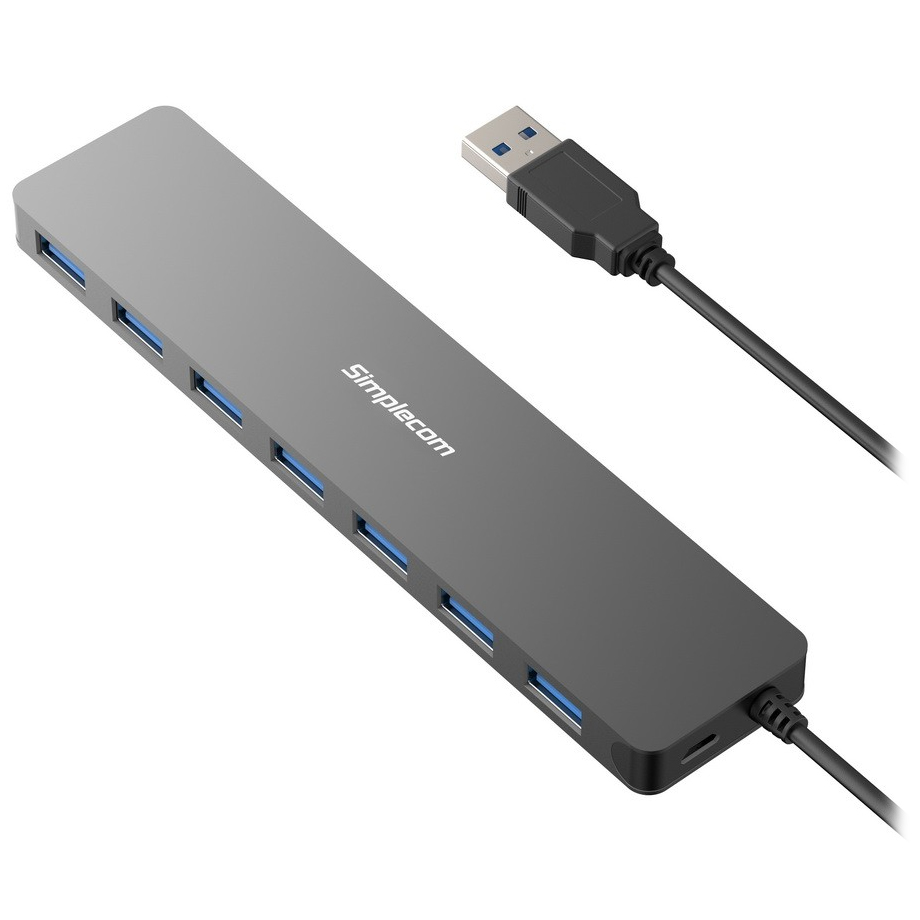 Buy Simplecom CH372 7 Port USB 3.0 Hub [CH372] | PC Case Gear Australia