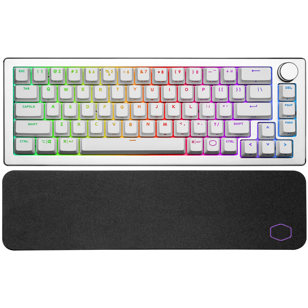 Buy Cooler Master MasterKeys CK721 Wireless White RGB Keyboard Blue [CK ...
