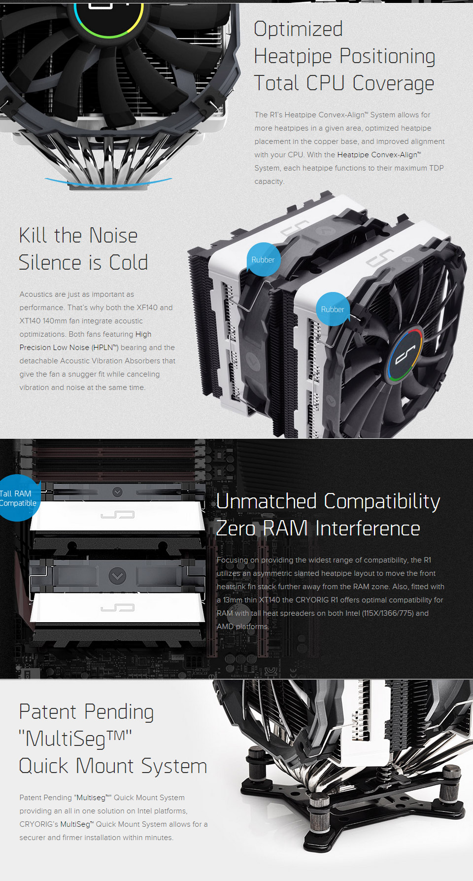 Buy Cryorig R1 Universal CPU Cooler (Open box) [EXD-CR-R1B] | PC Case ...