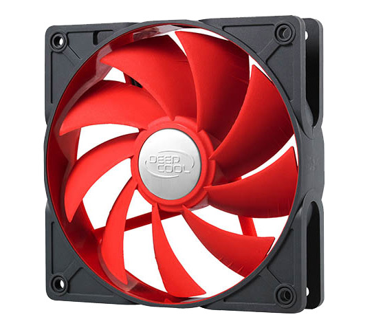 Buy Deepcool Ultra Silent 120mm Ball Bearing Red Case Fan [DC-UF120-RED ...