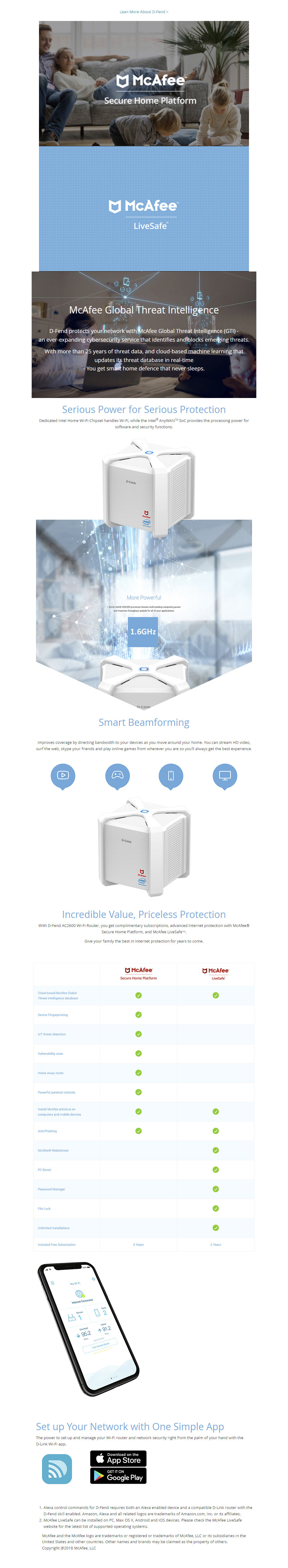 Buy D-Link DIR-2680 D-Fend AC2600 Wi-Fi Router [DIR-2680] | PC Case ...