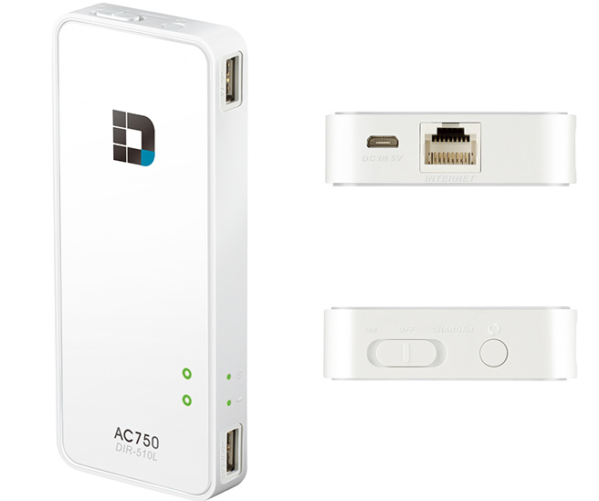 Buy D-Link DIR-510L Wireless AC750 Portable Router and Charger [DIR ...