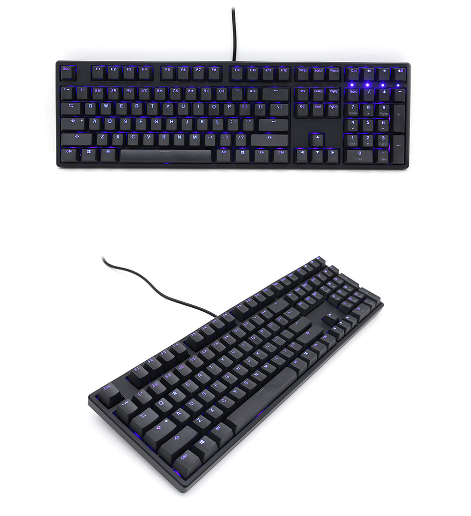 Buy Ducky One PBT Blue LED Mechanical Keyboard Cherry Green [DKON1608S ...