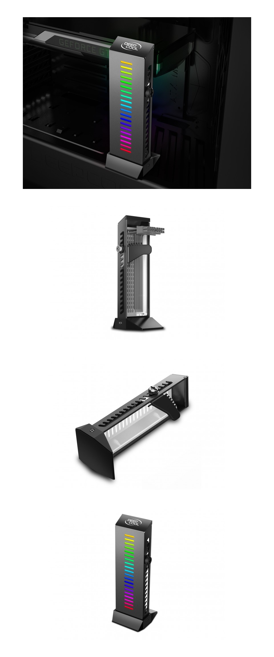 Buy Deepcool GH-01 LED GPU Support [DP-GCH01-GH01-LED] | PC Case Gear ...