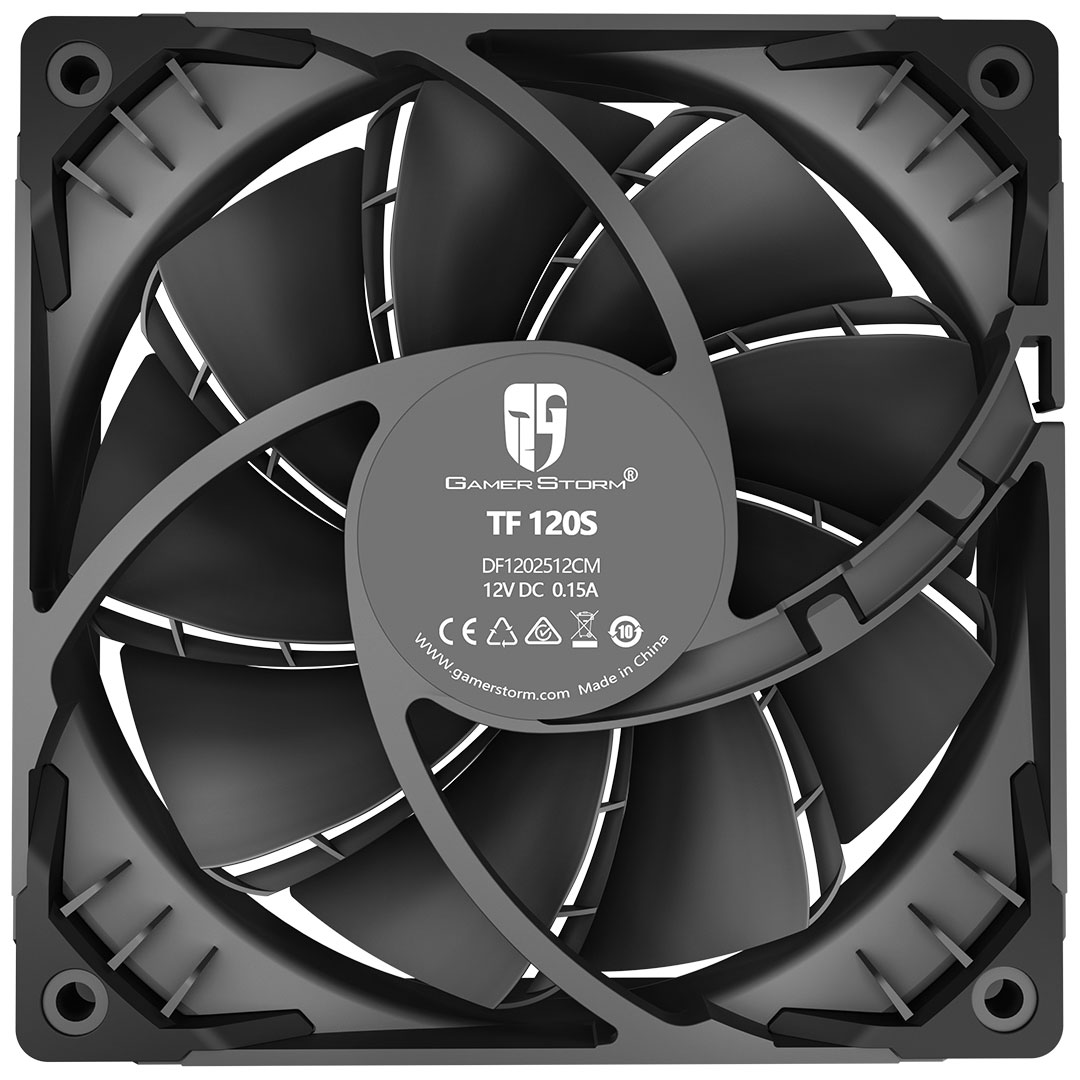 Buy Deepcool Gamer Storm TF-120S Radiator Fan 120mm Black [DP-GS-H12FDB ...
