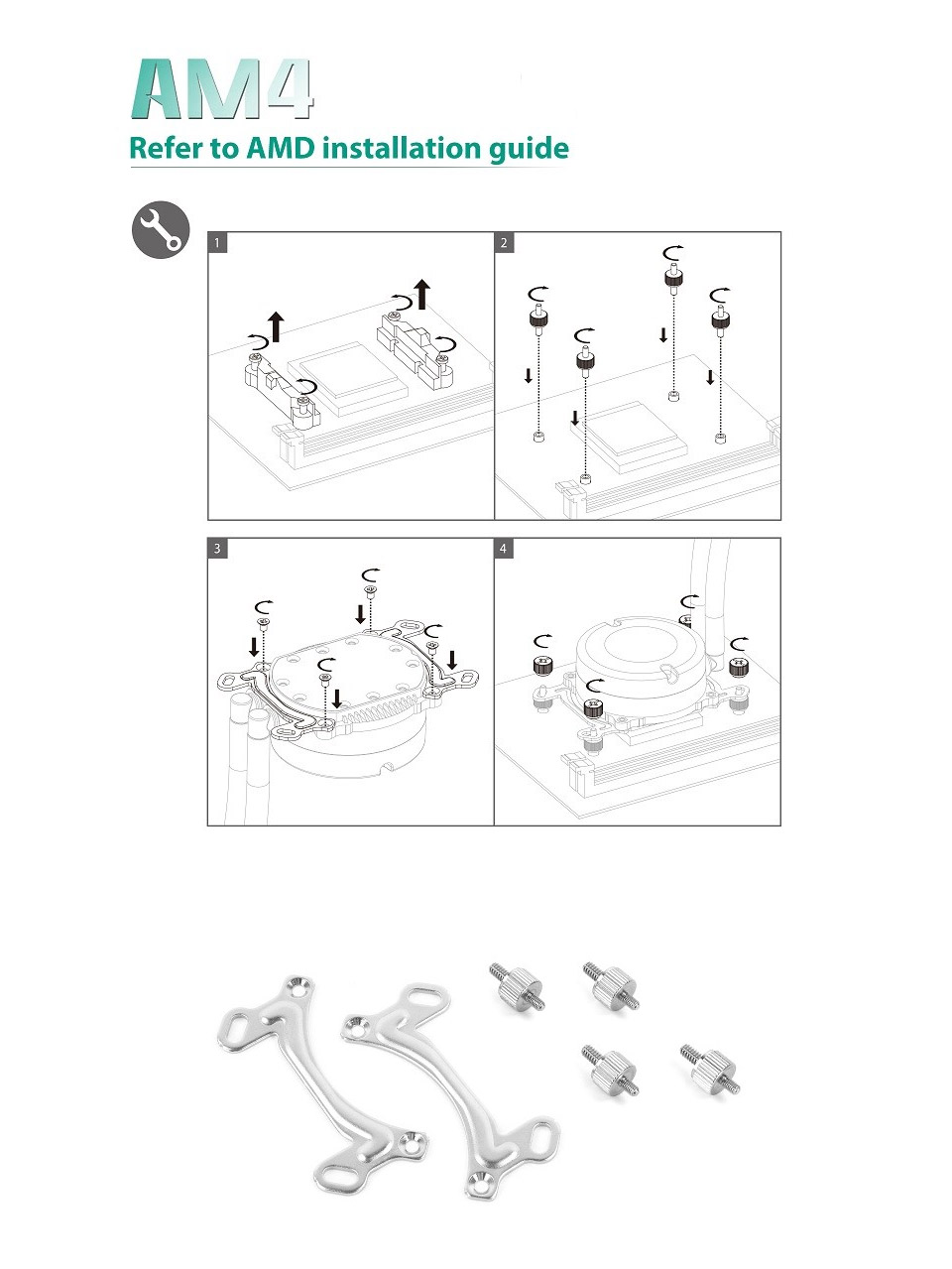 Buy Deepcool Gamer Storm Maelstrom Series AM4 Clip [DP-MAEL-AM4-CLIP ...