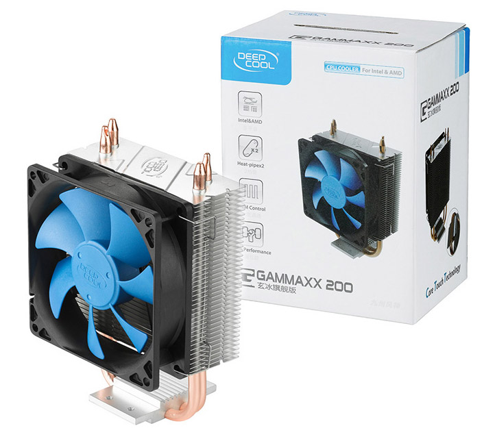 Buy Deepcool Gammaxx 200 CPU Cooler [CFAN-GAMMAXX200] | PC Case Gear ...