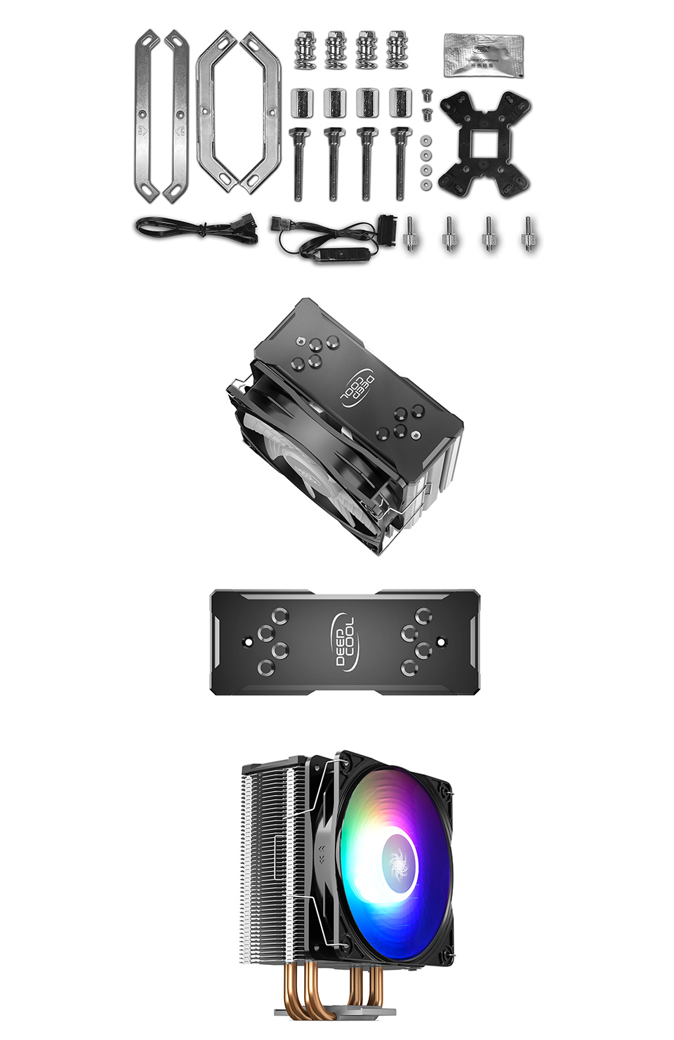 Buy Deepcool Gammaxx GT ARGB CPU Cooler [DP-MCH4-GMX-GT-ARGB] | PC Case ...
