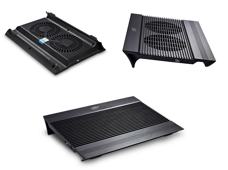 Buy Deepcool N8 Notebook Cooler Black [DP-N24N-N8BK] | PC Case Gear ...