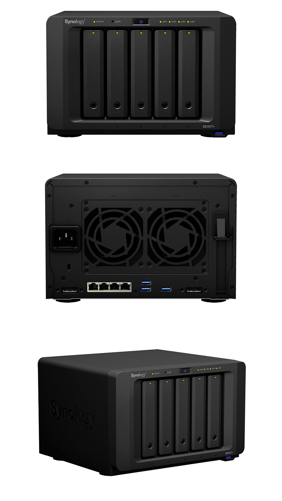 Buy Synology DiskStation DS1517+ NAS [DS1517+] | PC Case Gear Australia