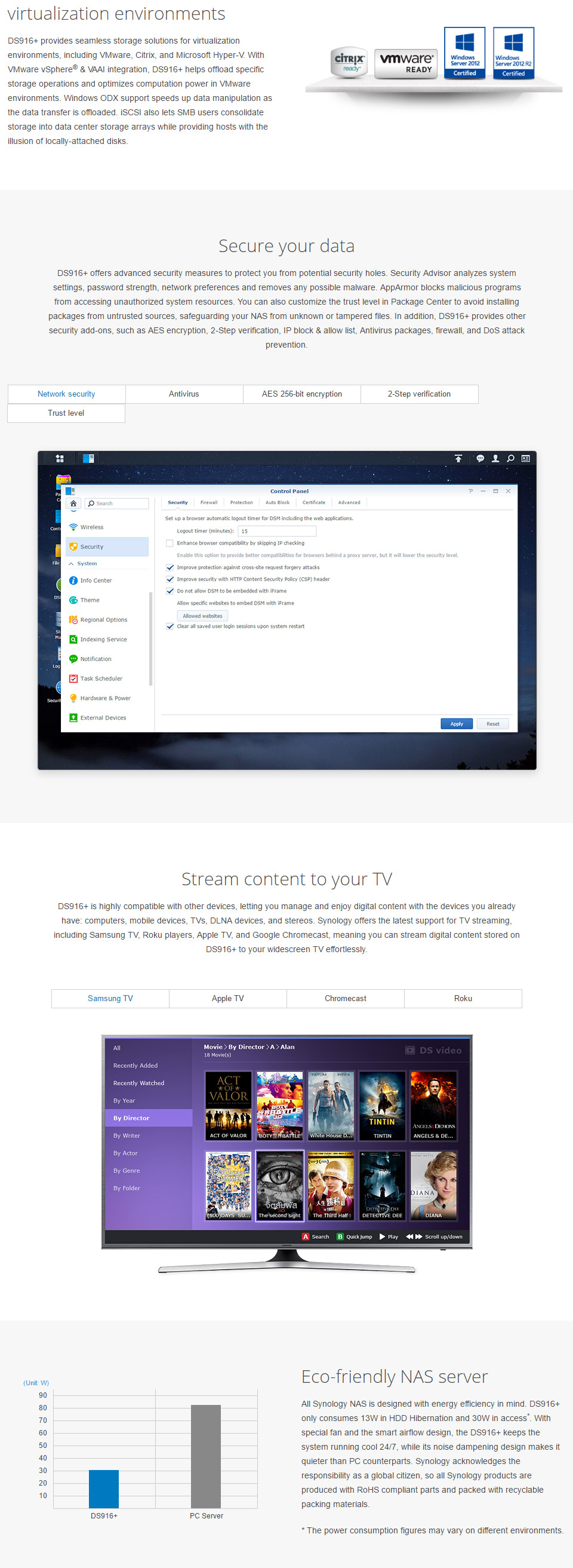 Buy Synology DiskStation DS916+ NAS with 2GB RAM [DS916+2GB] | PC Case ...