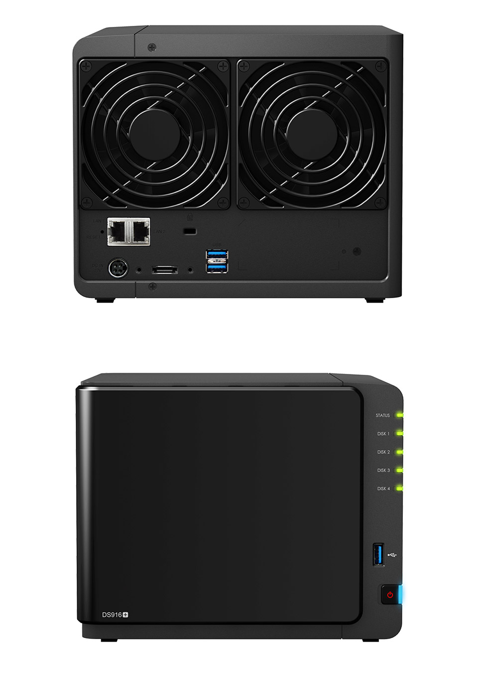 Buy Synology DiskStation DS916+ NAS with 2GB RAM [DS916+2GB] | PC Case ...