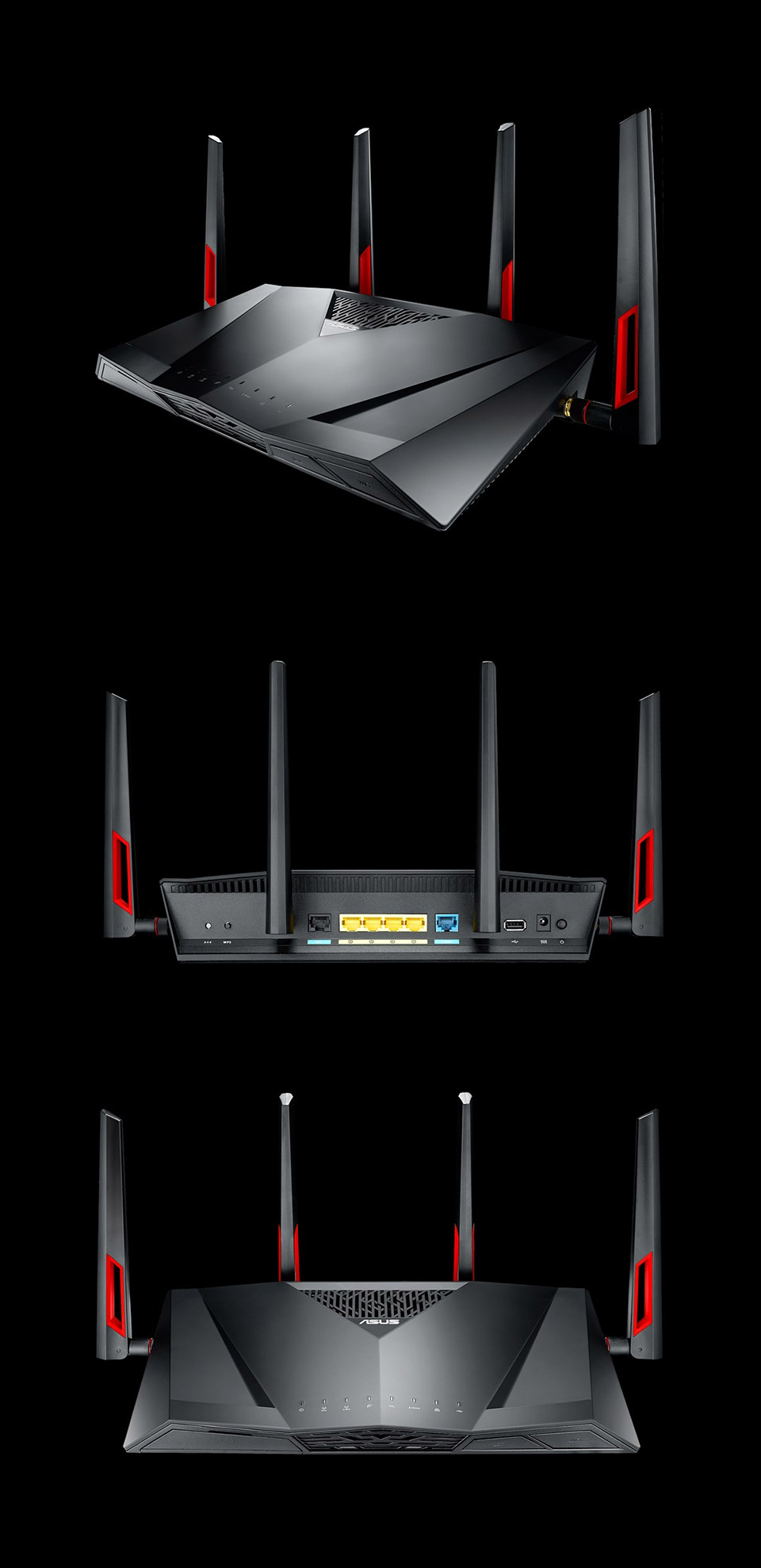 Buy ASUS DSL-AC3100 Dual-Band ADSL/VDSL Gigabit Wi-Fi Modem Router [DSL ...