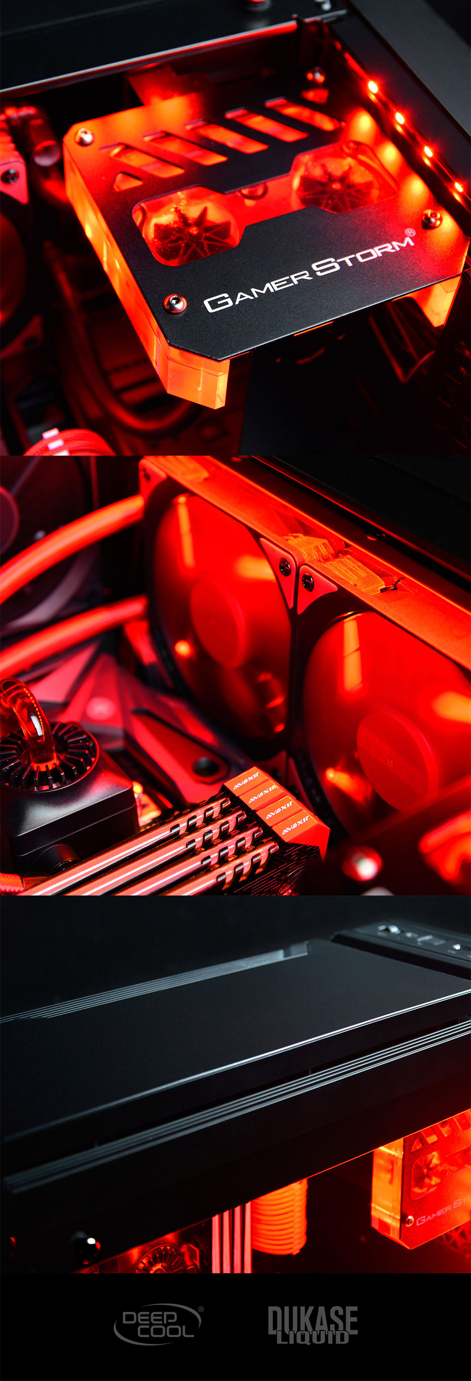 Buy Deepcool Gamerstorm Dukase Liquid Case [DUKASE-LIQ] | PC Case Gear ...