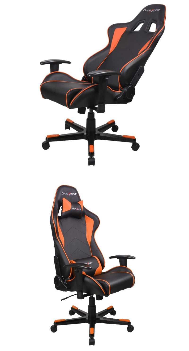 Buy DXRacer FE08 Series PC Office/Gaming Chair Black & Orange [DXR-FE08 ...