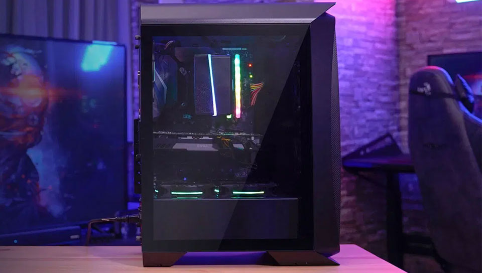 Buy Aerocool Aero One Eclipse ARGB Tempered Glass Case [AER-ECLIPSE-G ...