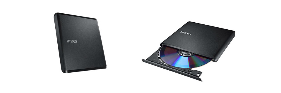 Buy Lite-On ES1 Ultra Slim External DVD Writer Black [ES1] | PC Case ...
