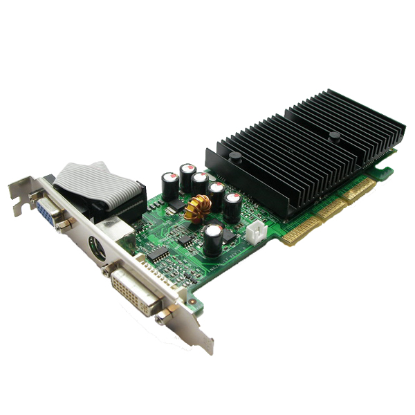 Buy EVGA GeForce 6200 AGP 512MB [EVGA-512-A8-N406] | PC Case Gear Australia